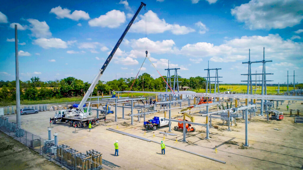 High Voltage Substation Construction | Switching Stations | Interconnects