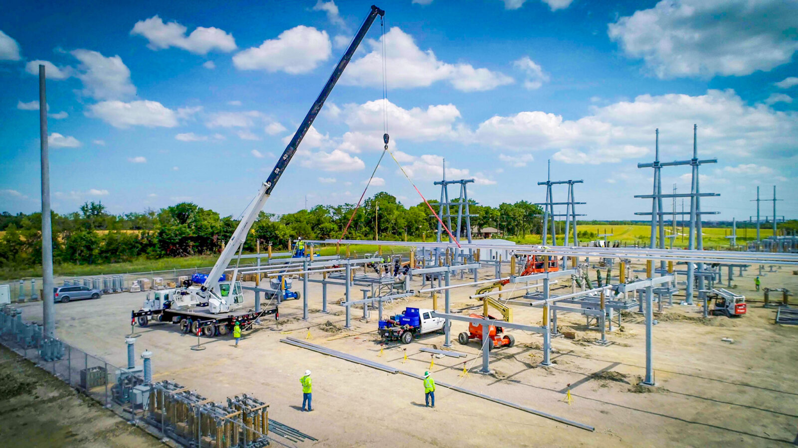 High Voltage Substation Construction | Switching Stations | Interconnects